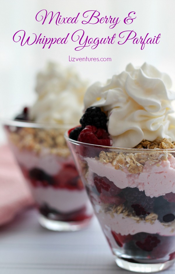 Yoplait Greek 100 Whips | Mixed Berry Parfait
